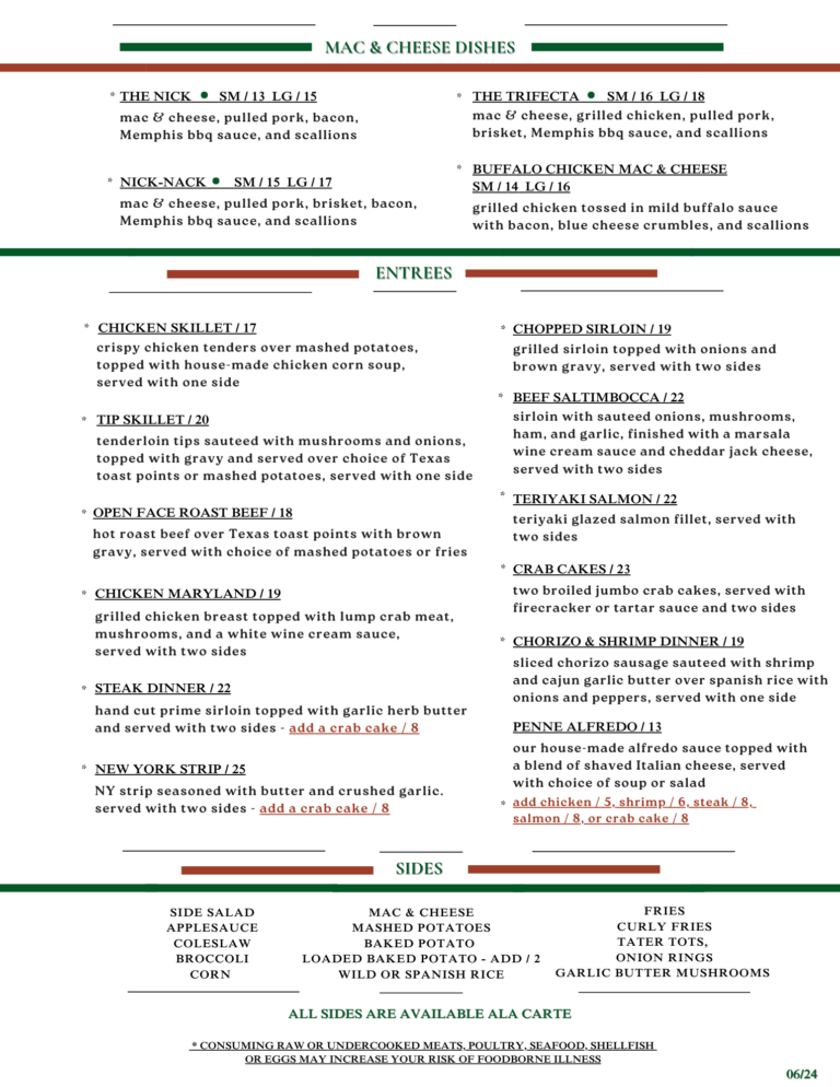 Food & Drink – Hennigans Restaurant & Bar